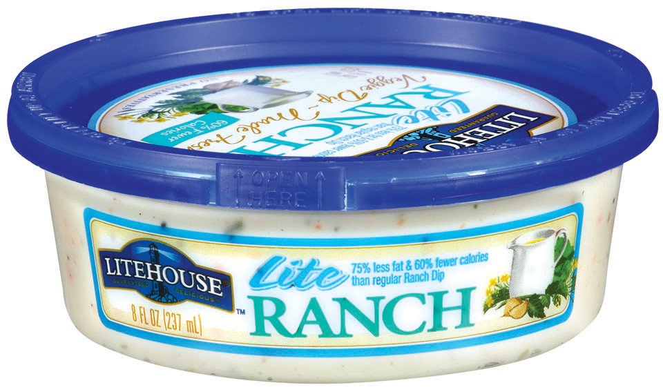 Litehouse Lite Ranch Dip - Shop Salad dressings at H-E-B
