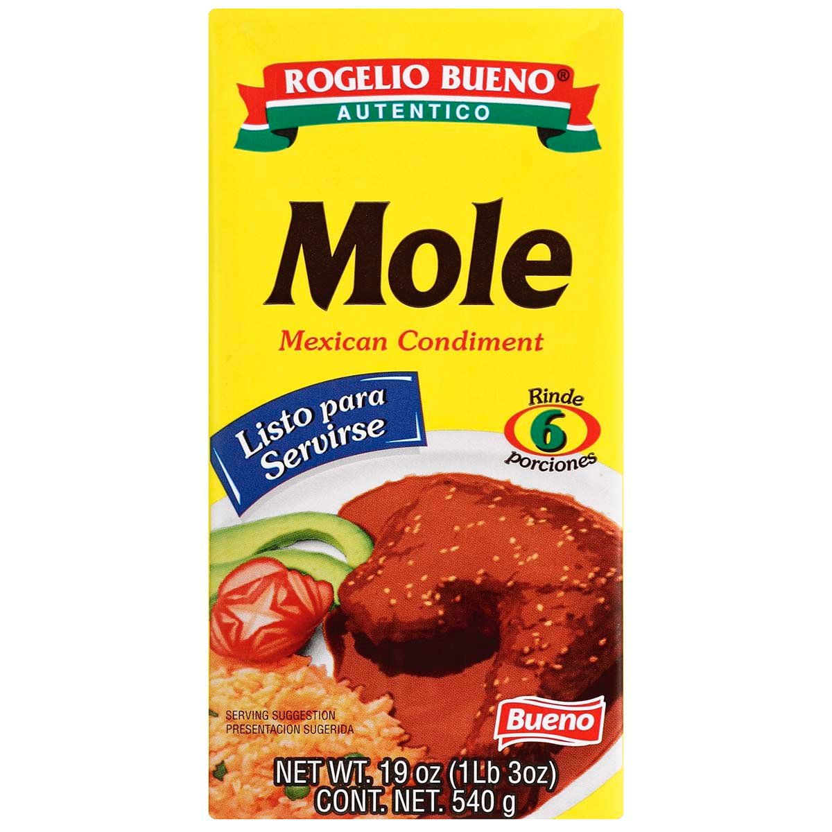 Rogelio Bueno Ready To Serve Mole Mexican Condiment - Shop Cooking ...