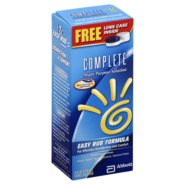 Complete Easy Rub Formula Multi-purpose Solution - Shop Contact lens ...