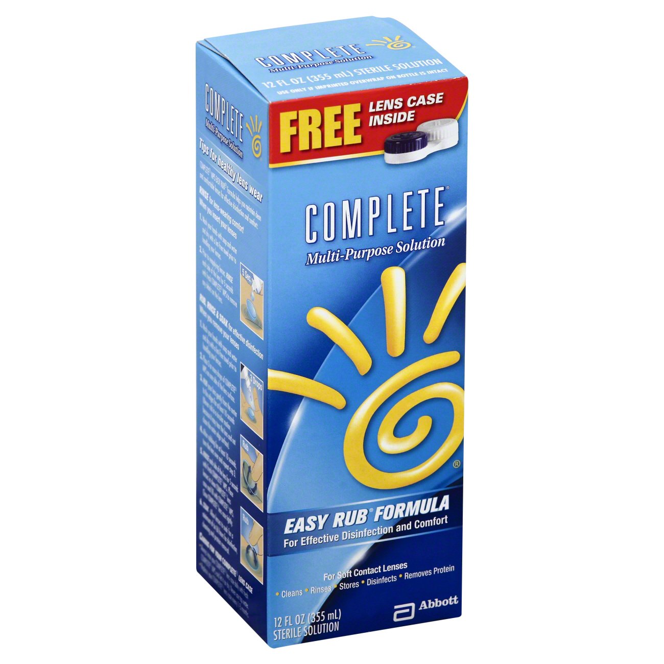 Complete Multi-purpose Solution Easy Rub Formula - Shop Contact lens ...