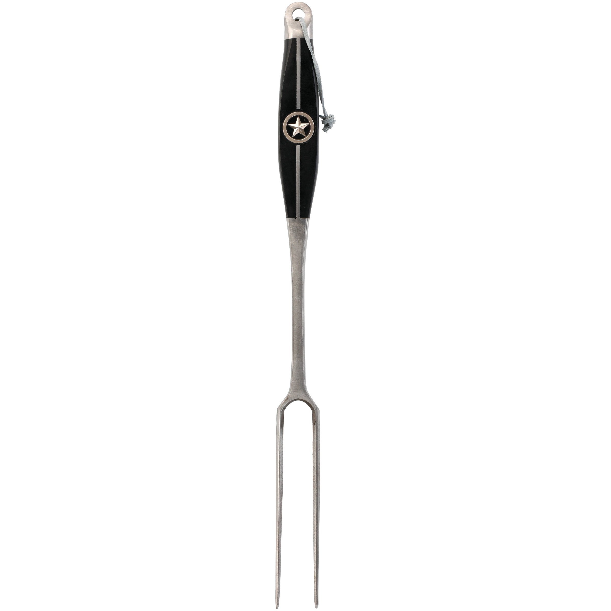 H-E-B Texas Backyard Forged Stainless Steel Carving Fork - Shop Patio ...