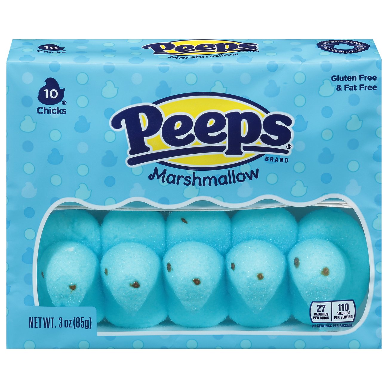 Peeps Marshmallow Easter Chicks - Blue - Shop Candy at H-E-B