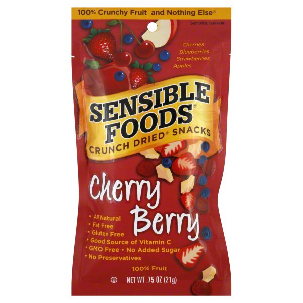 Sensible Foods Cherry Berry Crunch Dried Snacks - Shop Canned & Dried ...