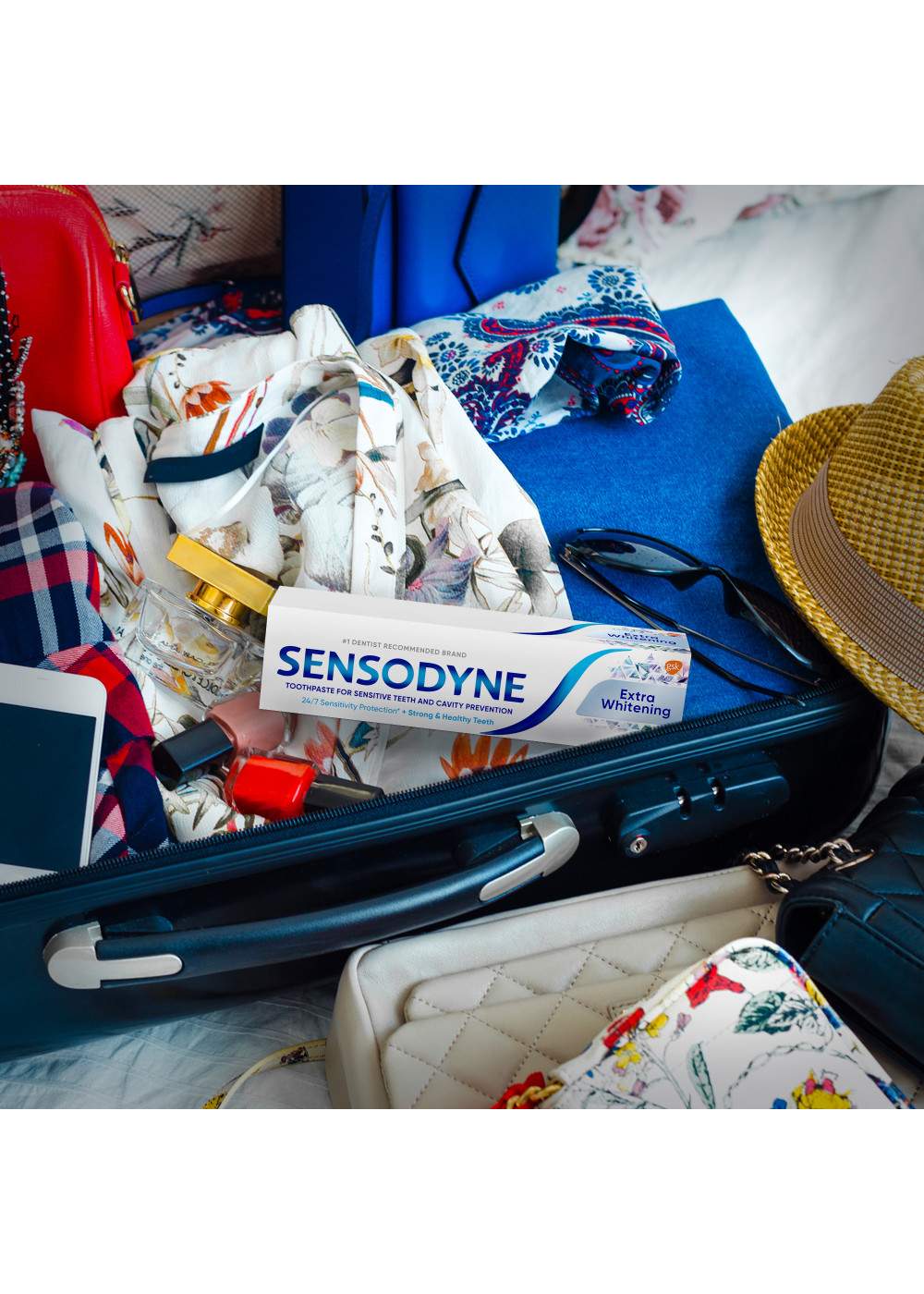 Sensodyne Extra Whitening Sensitive Toothpaste - Shop Toothpaste at H-E-B