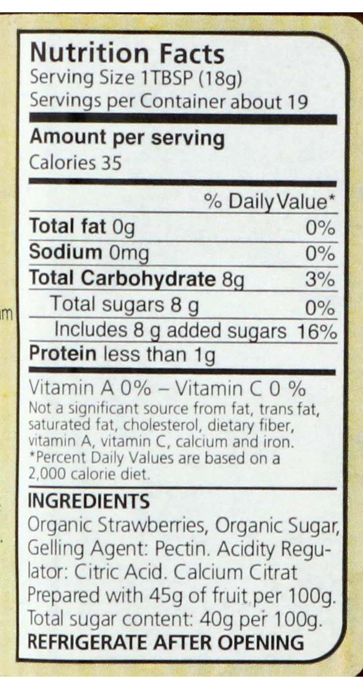 StreamLine Organic Reduced Sugar Strawberry Jam - Shop Jelly & jam at H-E-B