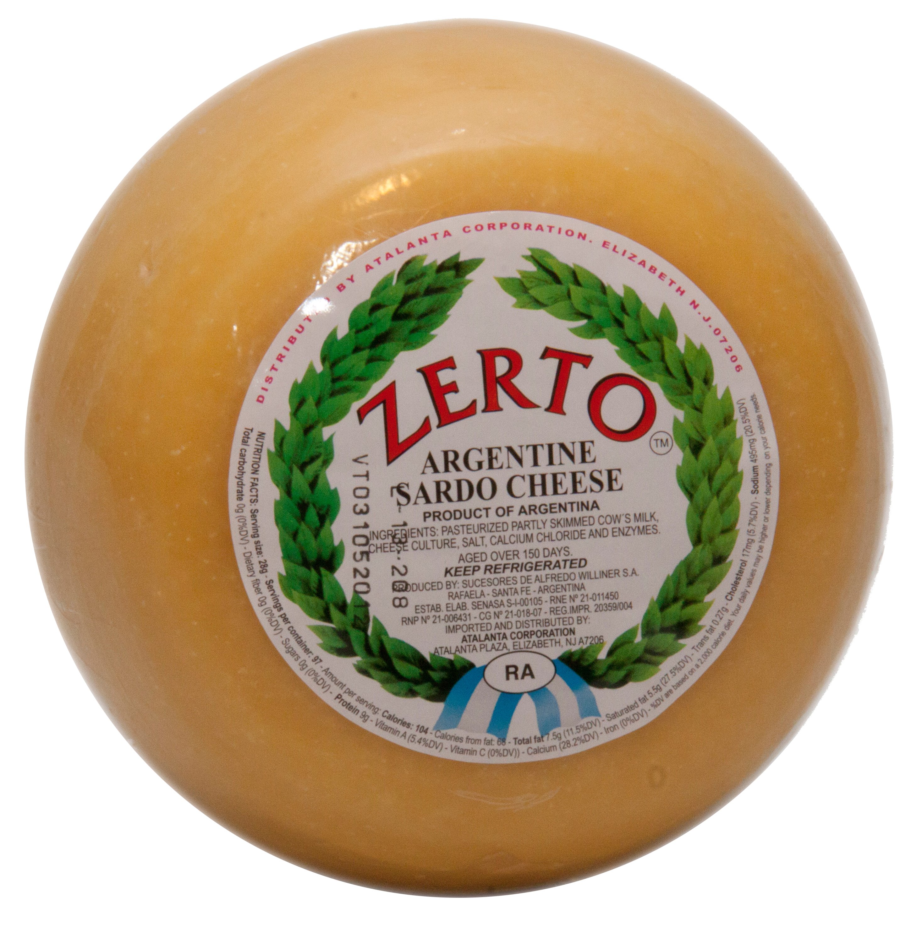 Zerto Argentine Sardo Cheese, sold by the - Shop Cheese at H-E-B