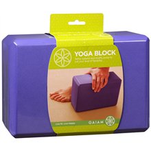 Gaiam Purple Yoga Block - Shop Fitness & sporting goods at H-E-B
