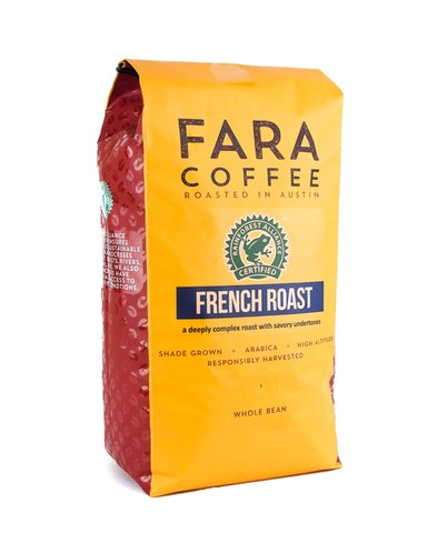 Fara Coffee French Roasted Rainforest Whole Bean Coffee - Shop Coffee ...