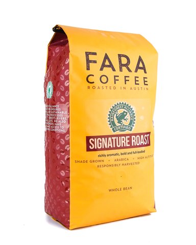 Fara Coffee Signature Roasted Rainforest Whole Bean Coffee - Shop ...
