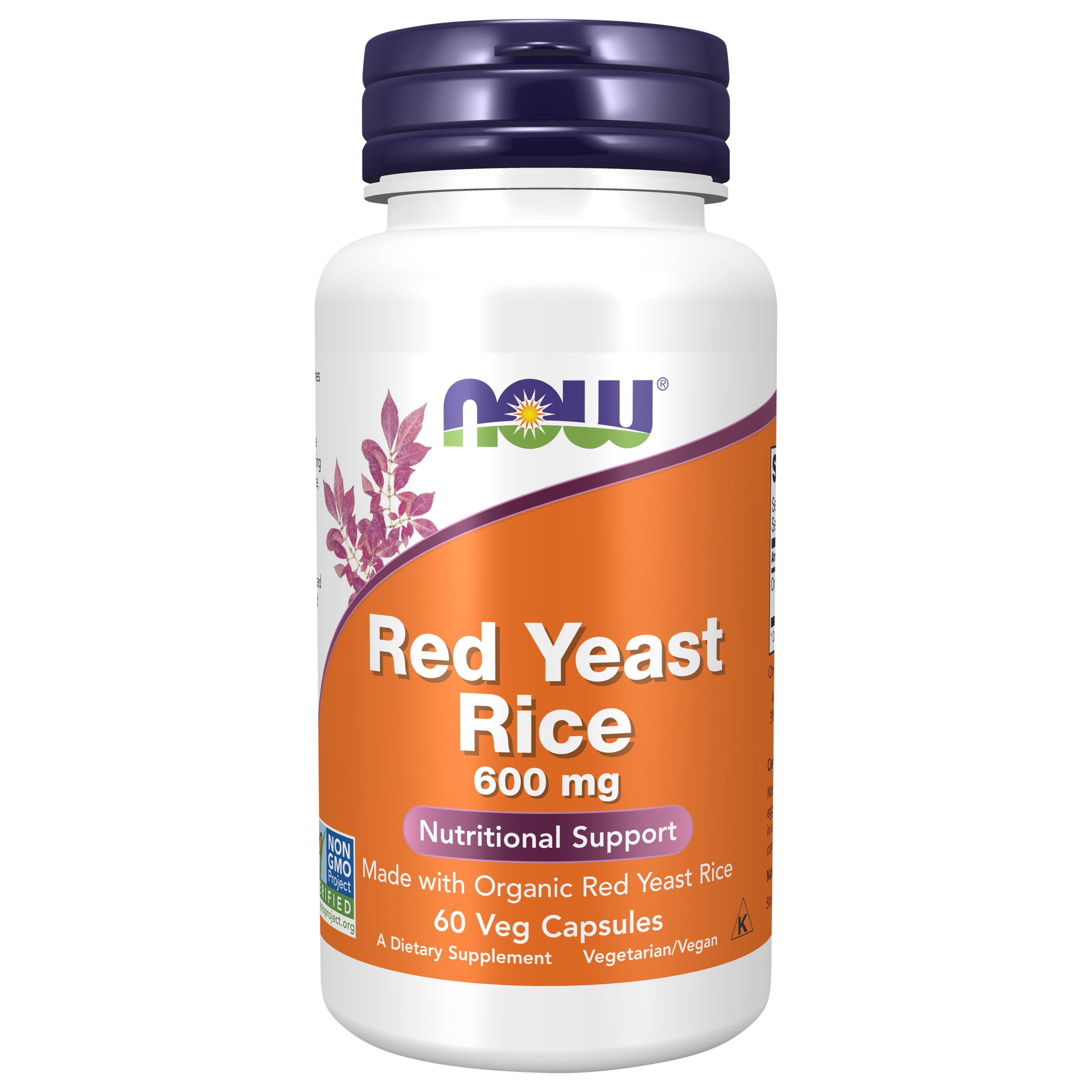 NOW Red Yeast Rice 600 mg Capsules - Shop Herbs & homeopathy at H-E-B