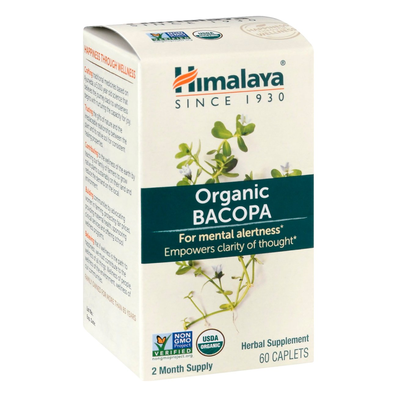 Himalaya Organic Bocopa Caplets - Shop Herbs & homeopathy at H-E-B
