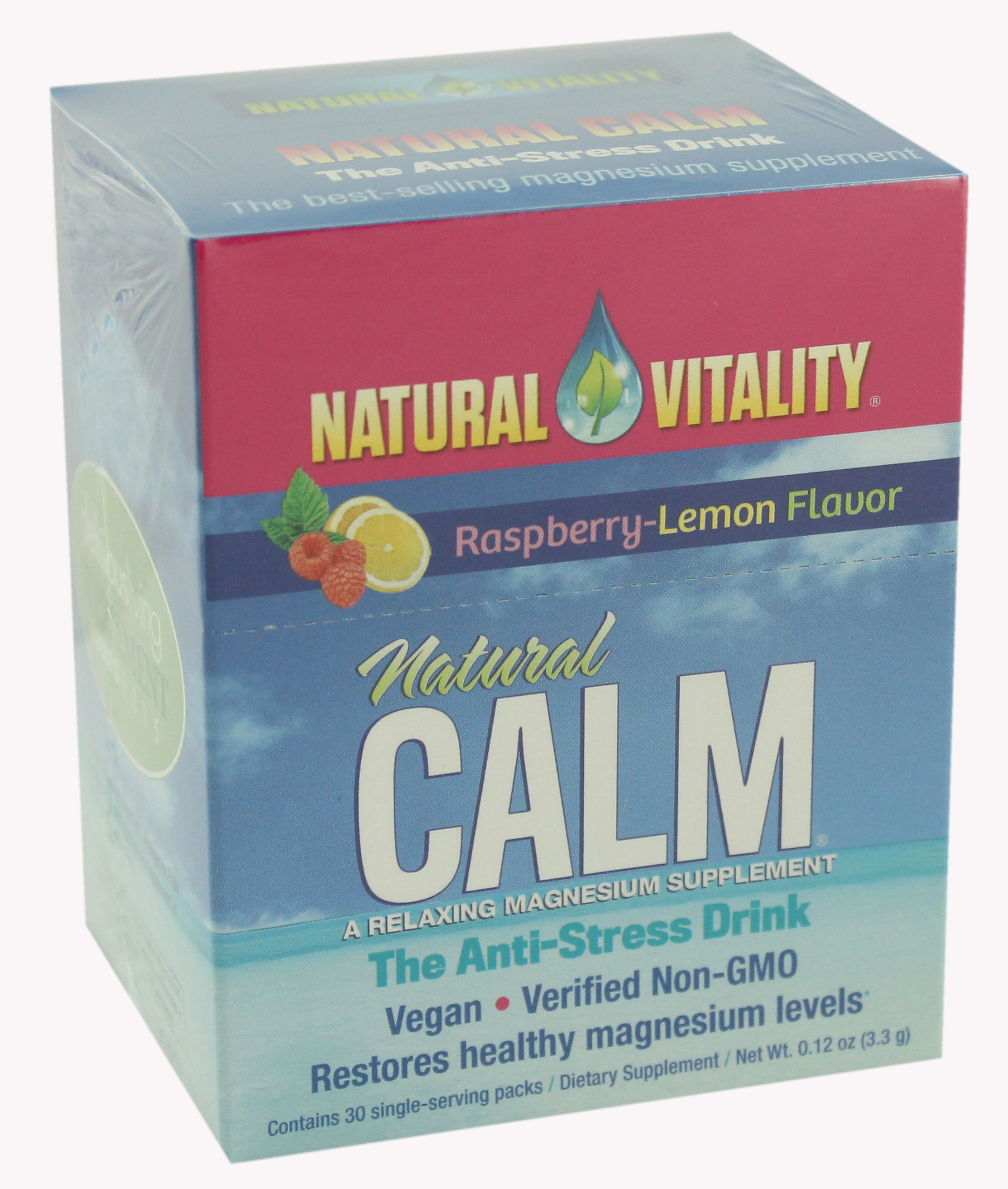 Natural Vitality Natural Calm Raspberry Lemon - Shop Herbs & homeopathy ...