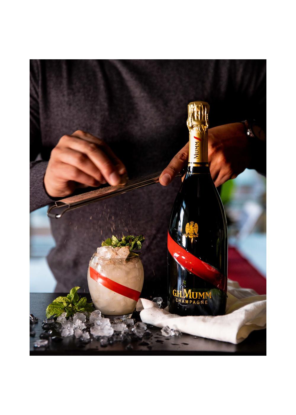 GH Mumm Grand Cordon Brut Champagne - Shop Wine at H-E-B