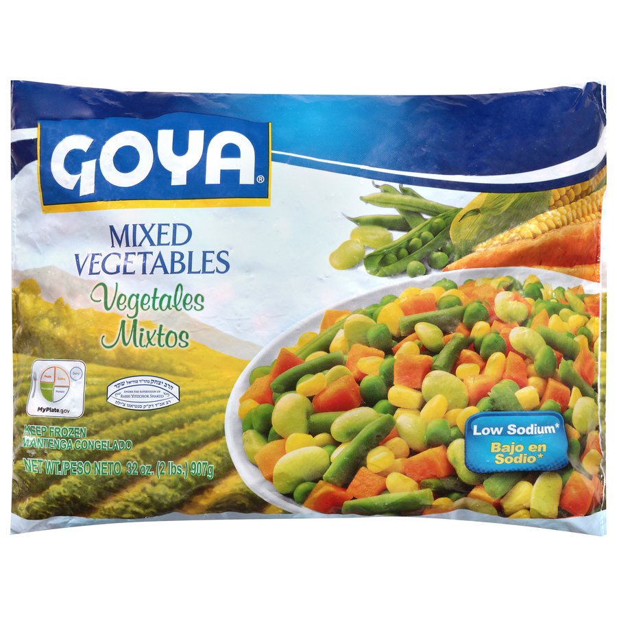 Goya Mixed Vegetables - Shop Mixed vegetables at H-E-B