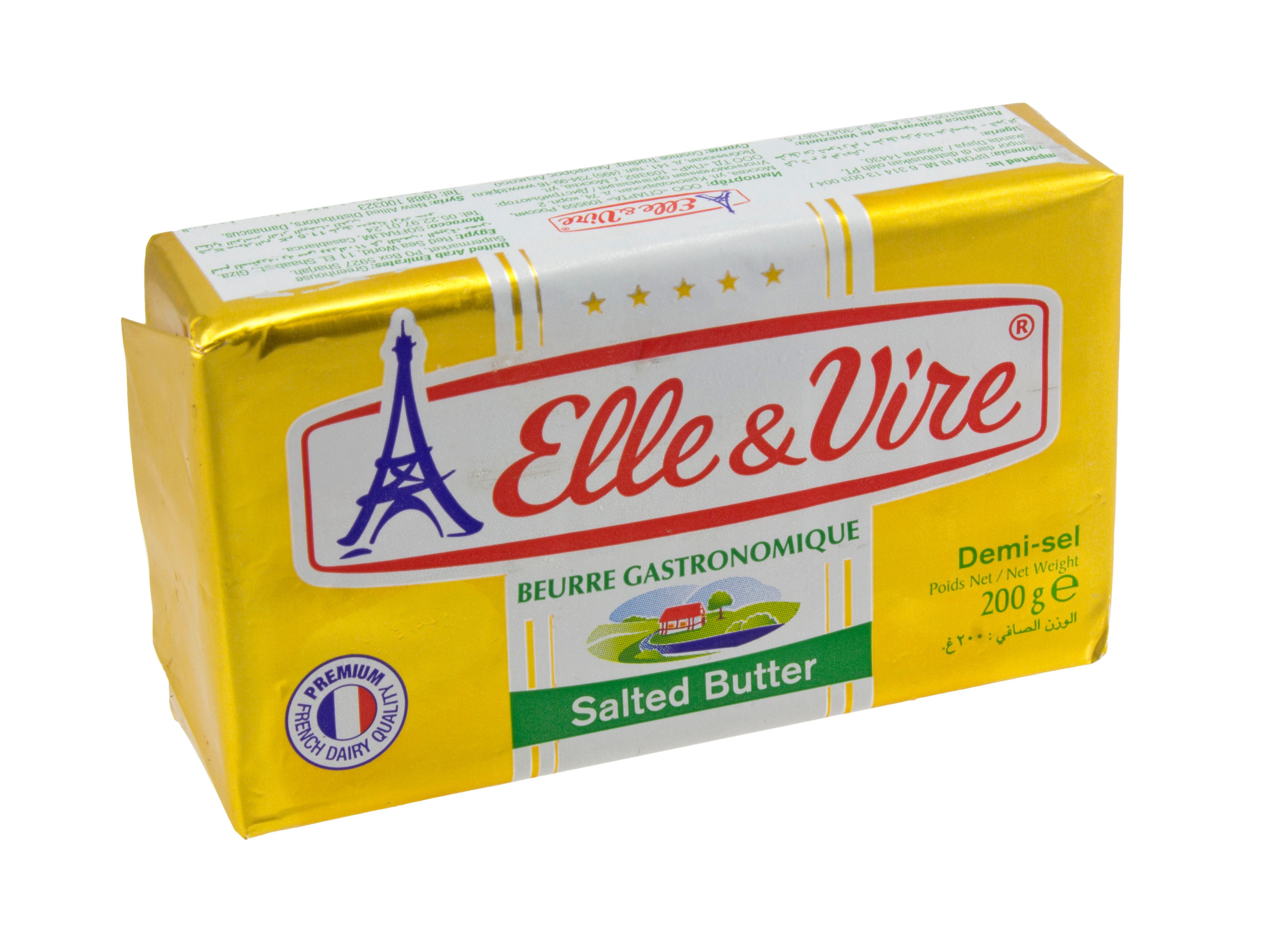 Elle & Vire Salted Butter - Shop Cheese at H-E-B