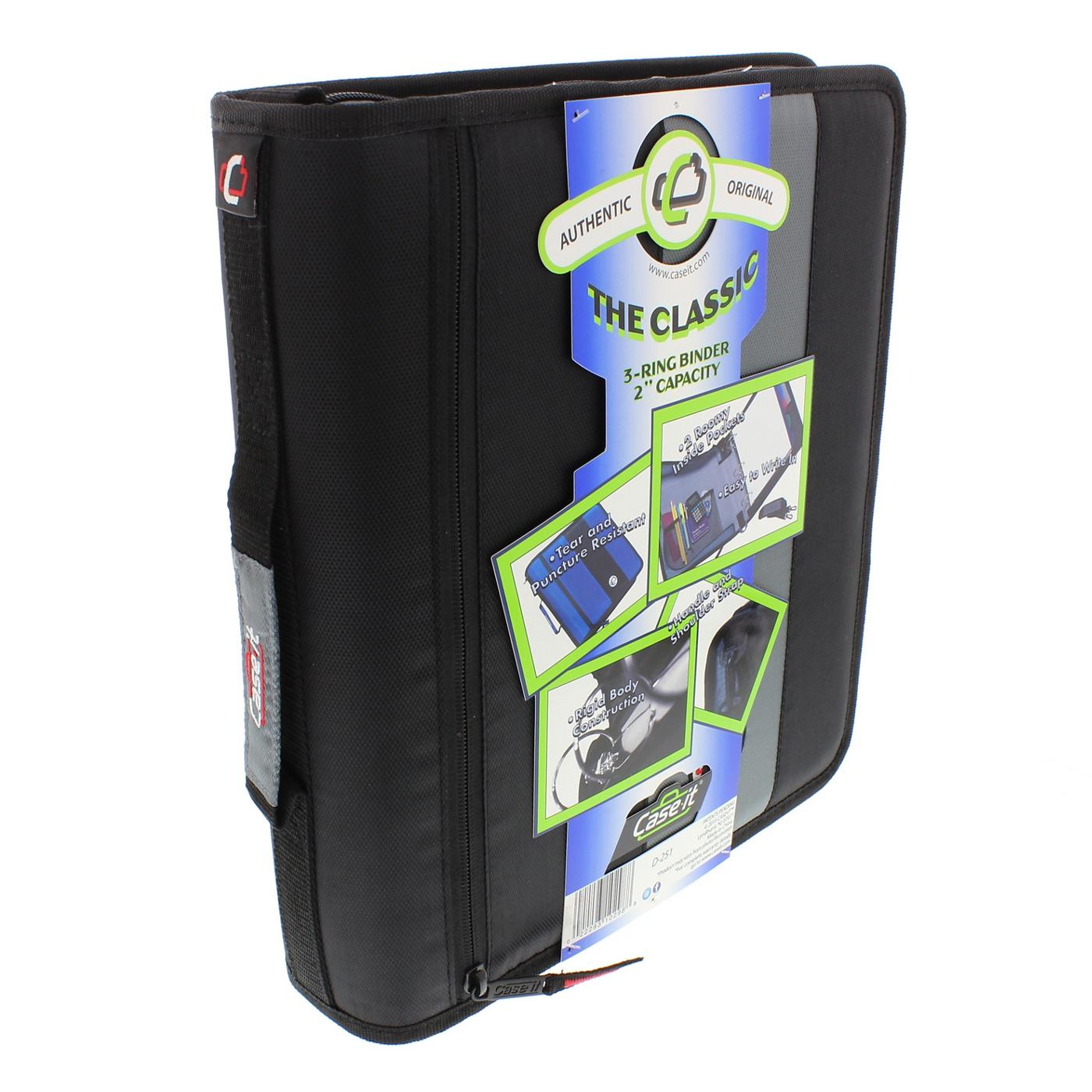 Case-it The Classic Zipper Binder - Shop Binders at H-E-B