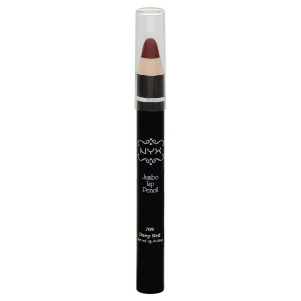 NYX Deep Red Jumbo Lip Pencil - Shop Lipstick at H-E-B