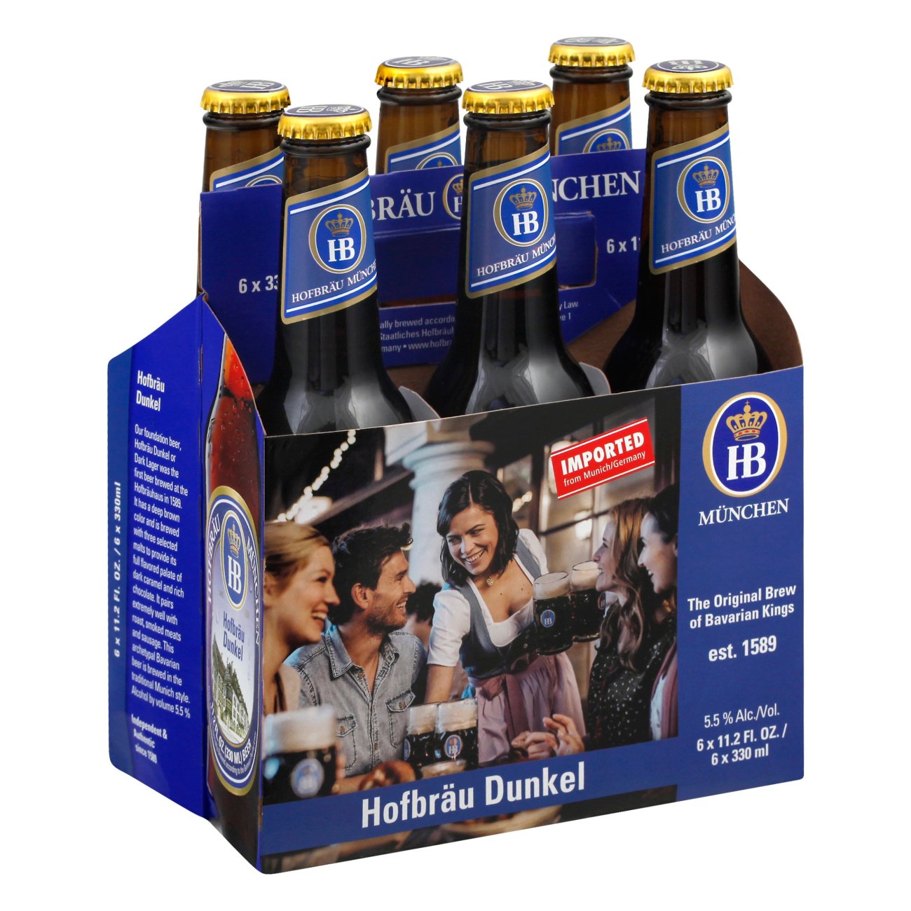 Hofbrau Dunkel Beer 6 pk Bottles, 12 oz | Central Market - Really Into Food