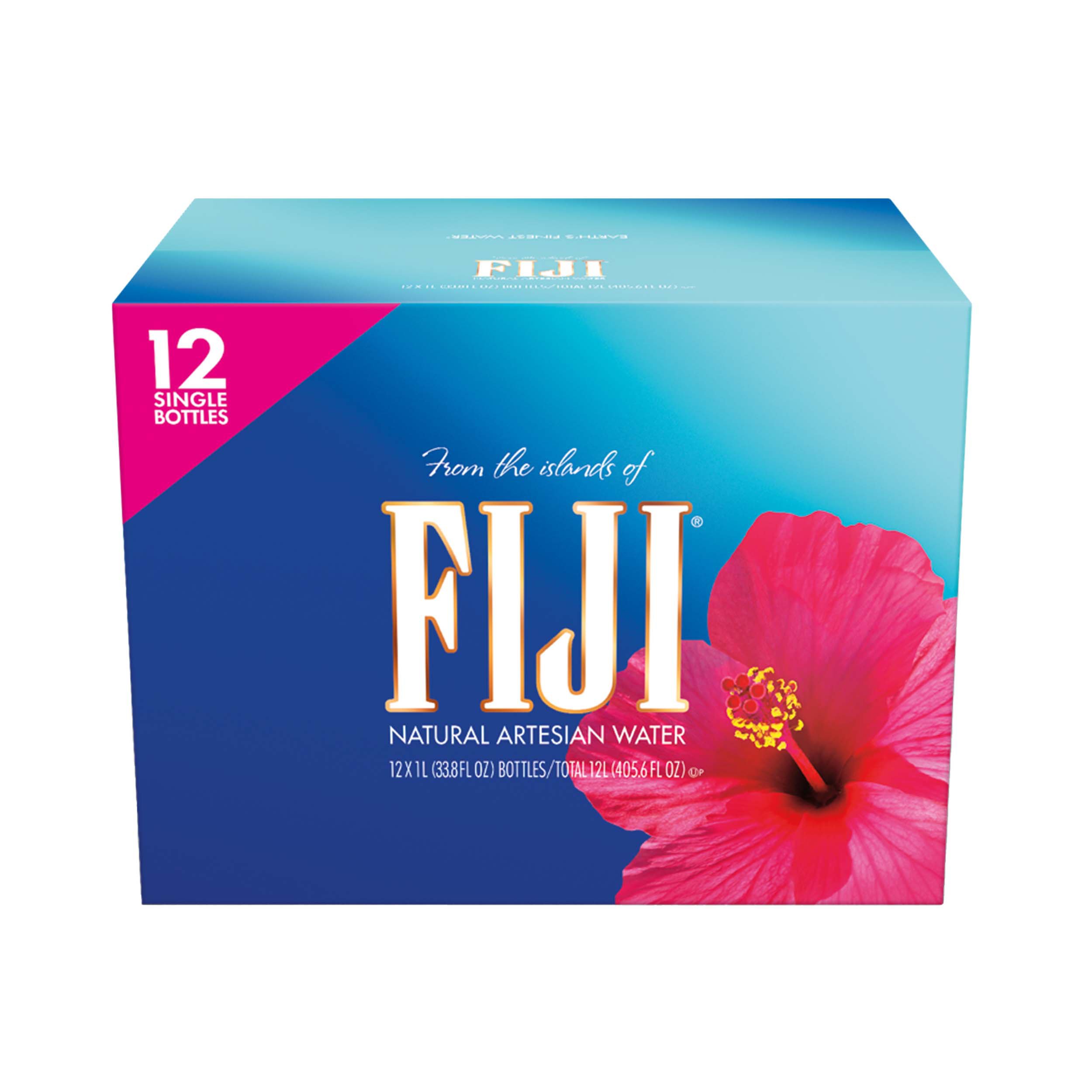 Fiji Natural Artesian Water 12 pk Bottles - Shop Water at H-E-B