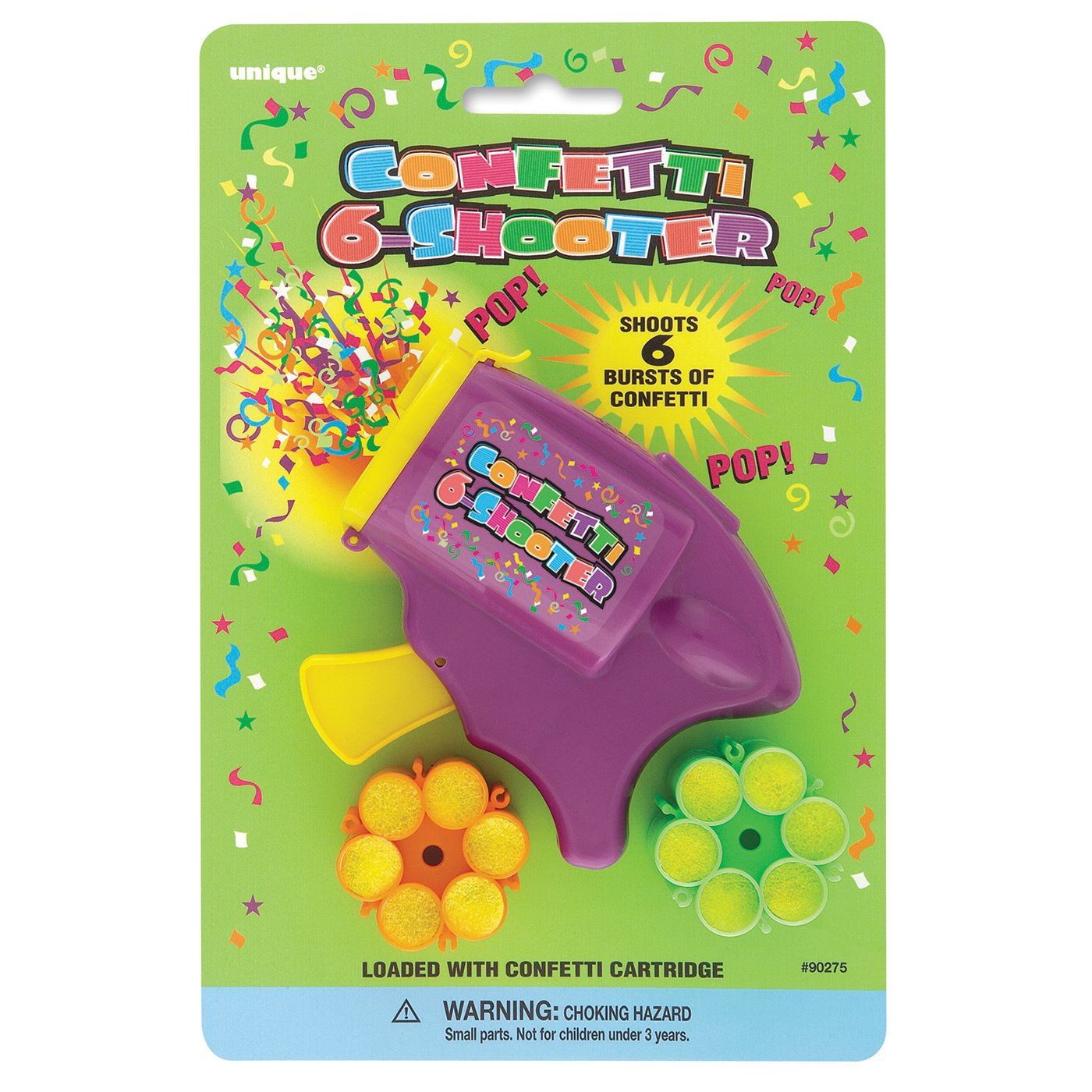 Unique Confetti 6-Shooter - Shop Favors at H-E-B