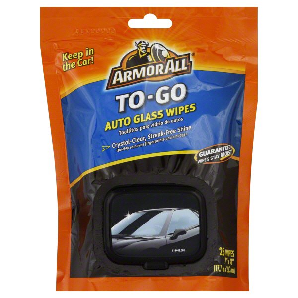 Armor All Auto Glass Wipes To-Go - Shop Car accessories at H-E-B