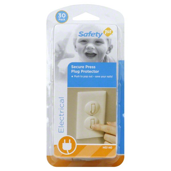 Safety 1st Secure Press Plug Protectors - Shop Electrical protection at ...