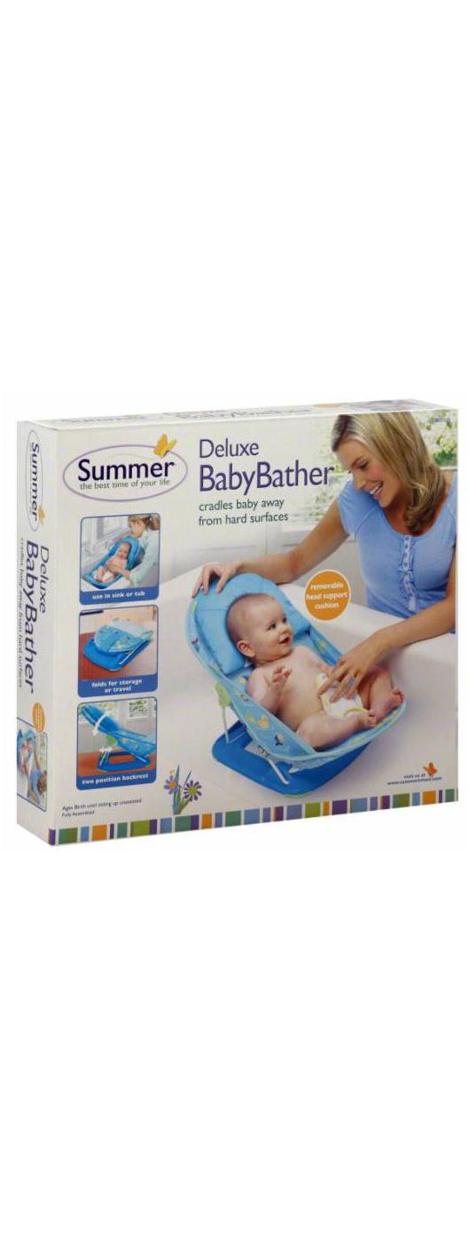 Summer Infant Deluxe Baby Bather Blue - Shop Bath tubs at H-E-B