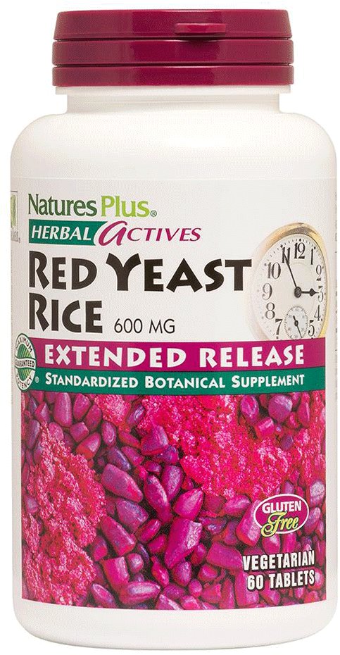NaturesPlus Extended Release Red Yeast Rice 600 Mg Tablets - Shop Herbs ...