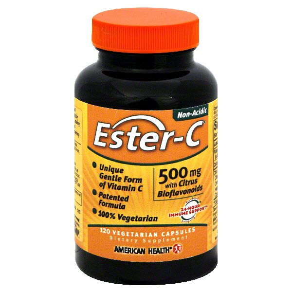 Ester C American Health Ester-C 500 Mg w/Bio VegCaps - Shop ...