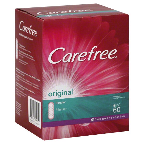 Carefree Original Regular Fresh Scented Pantiliners - Shop Feminine ...