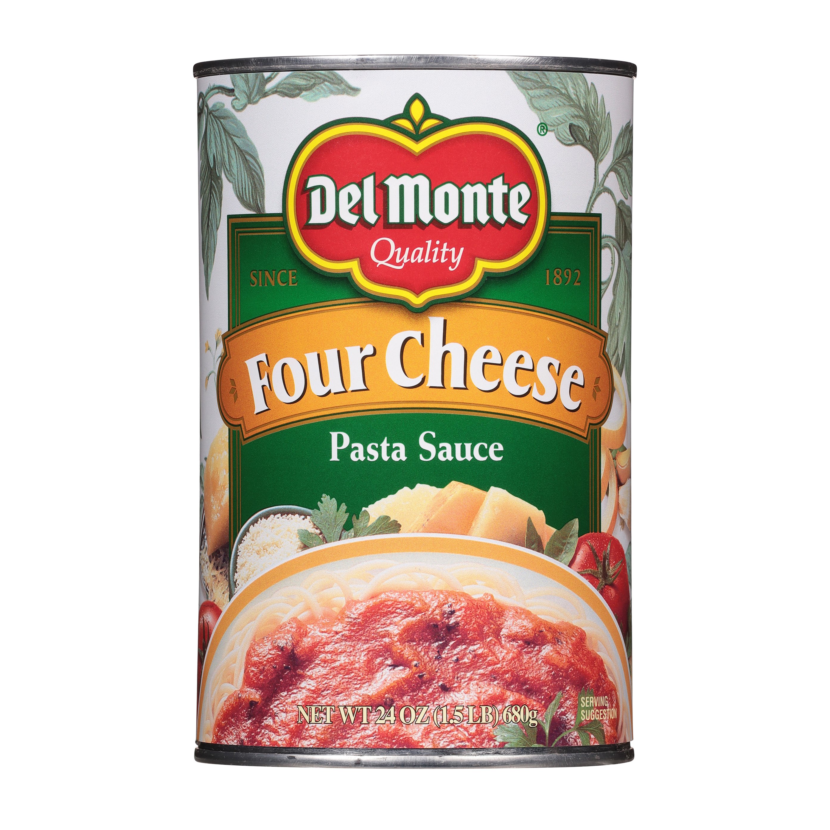 Del Monte Four Cheese Pasta Sauce, 24 oz | Joe V's Smart Shop | Low ...