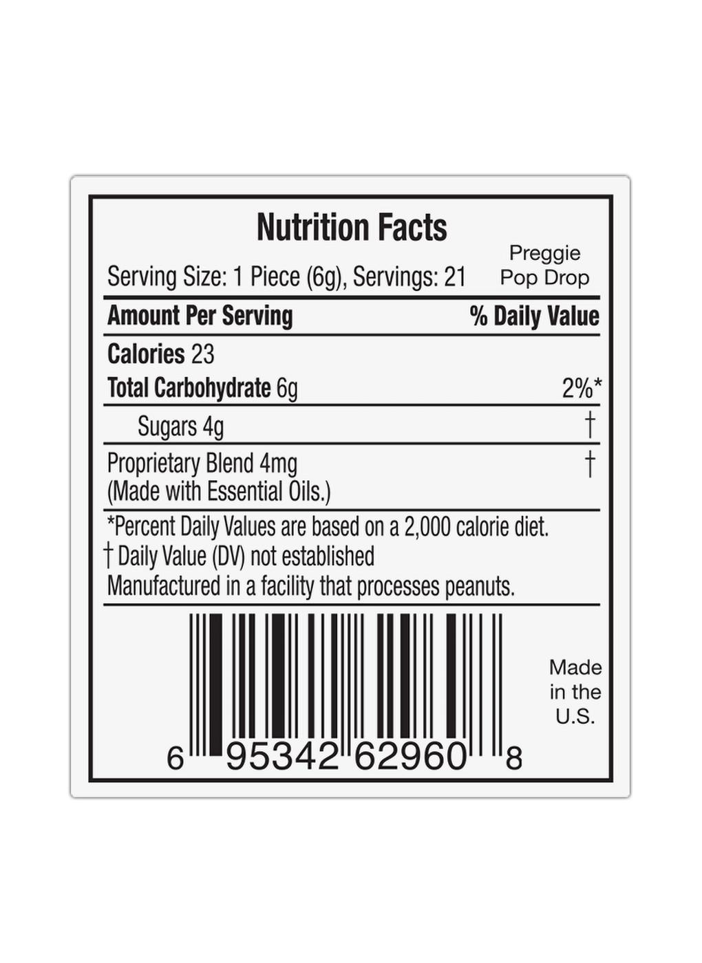 Preggie Pop Drops - Assorted Flavors - Shop Digestion & nausea at H-E-B