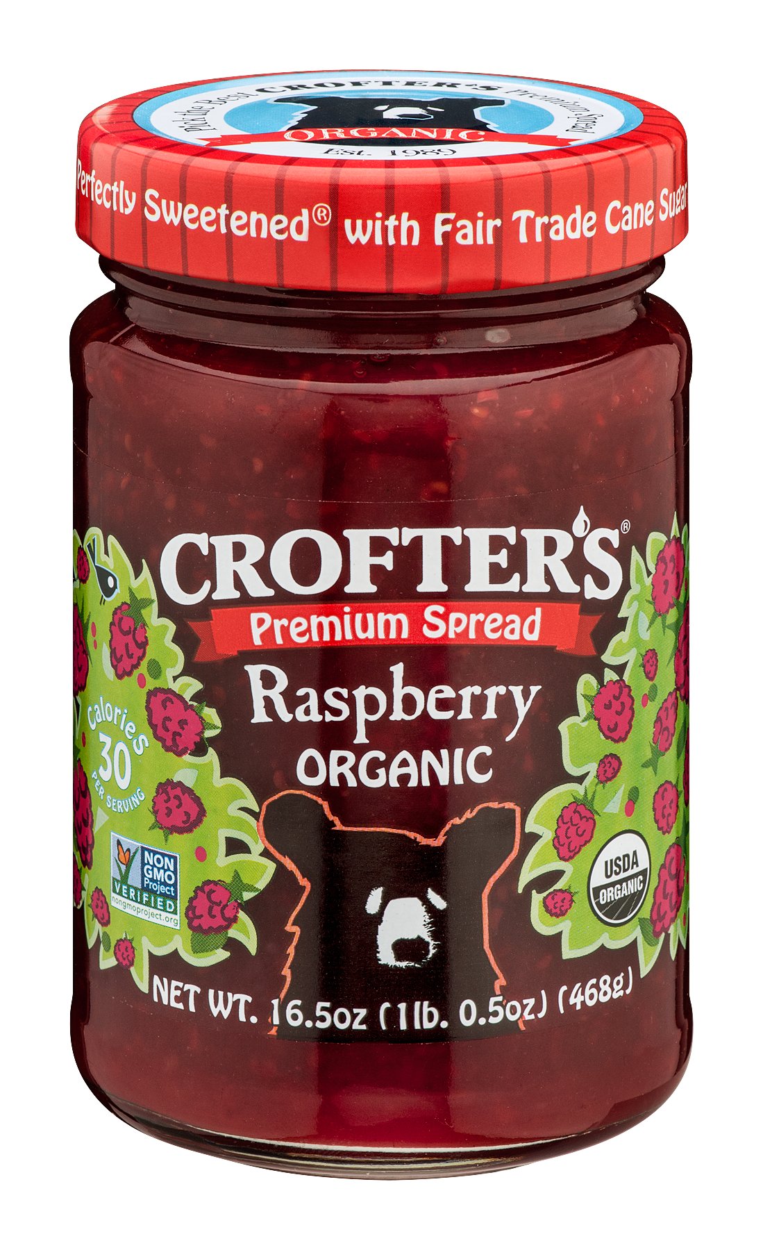 Crofter's Organic Raspberry Premium Spread - Shop Jelly & jam at H-E-B
