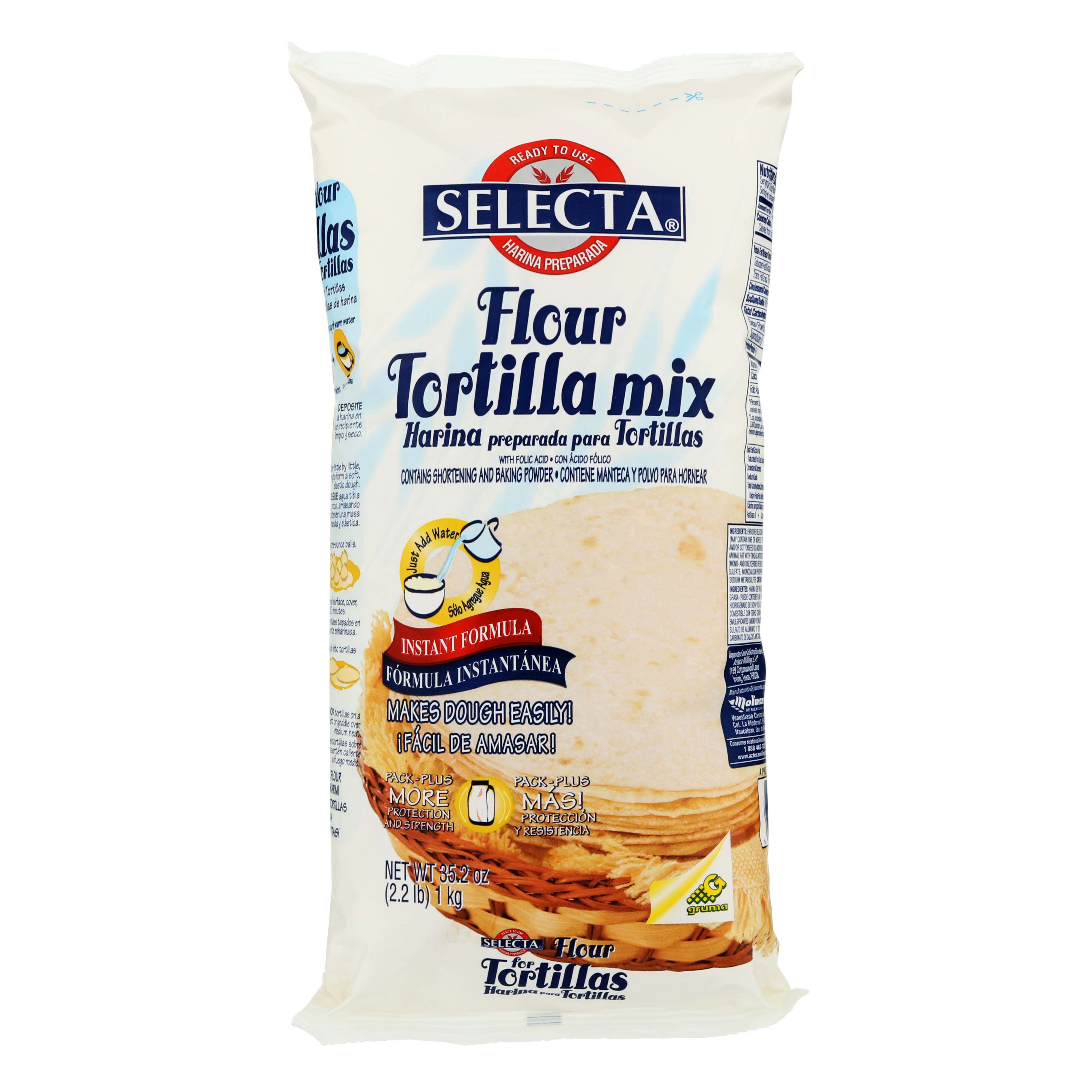 Selecta Flour Tortilla Mix - Shop Baking Ingredients at H-E-B