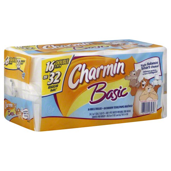 Charmin Basic Big Roll Toilet Paper - Shop Toilet Paper at H-E-B