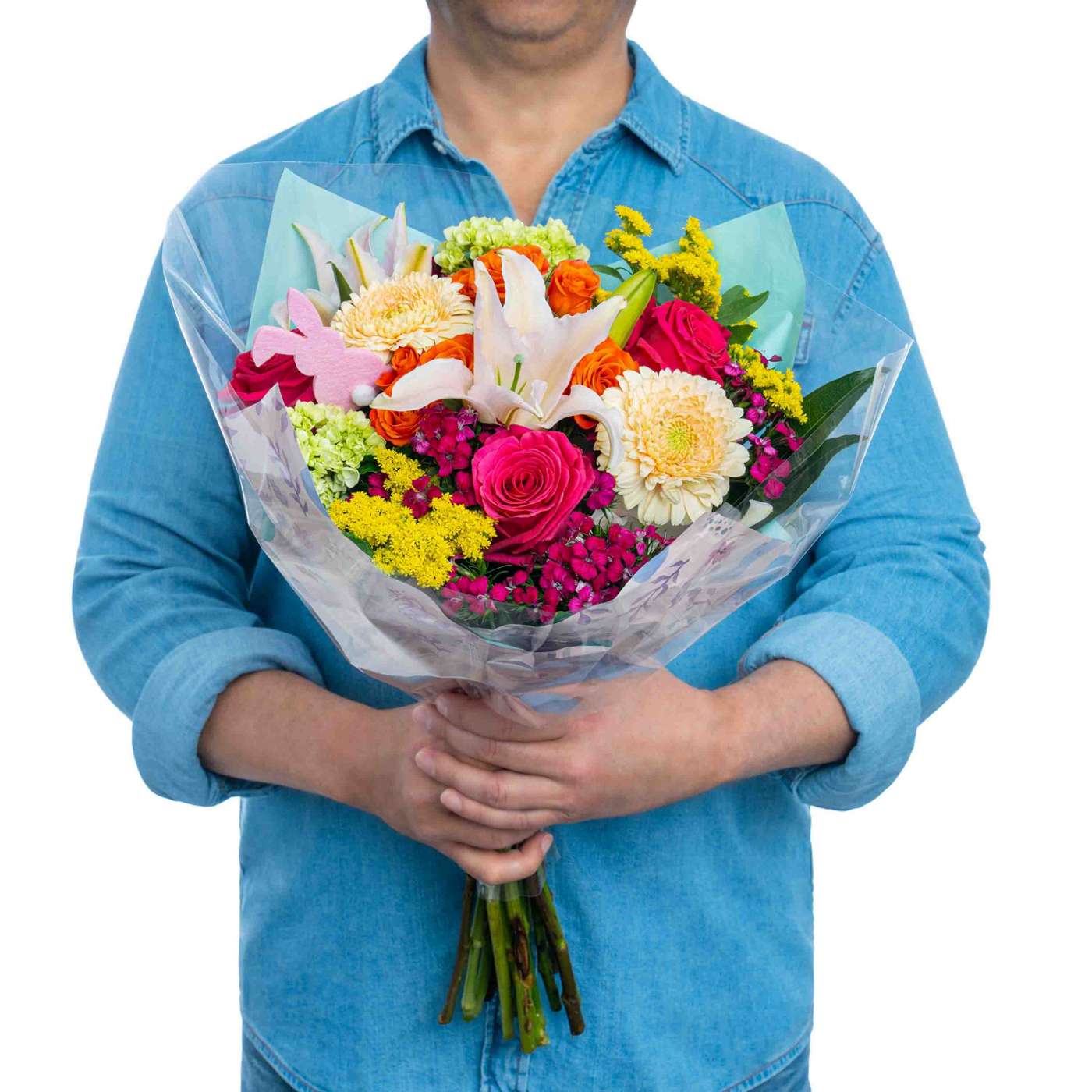 BLOOMS by H-E-B Easter Egg Flower Bouquet - Shop Flowers & arrangements ...