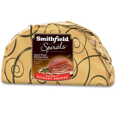 Smithfield Spiral Sliced Boneless Hickory Ham - Shop Meat at H-E-B