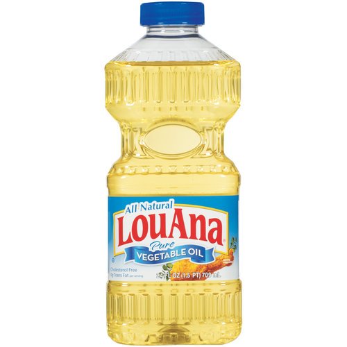 LouAna Pure Vegetable Oil - Shop Dressing, Oil & Vinegar at H-E-B