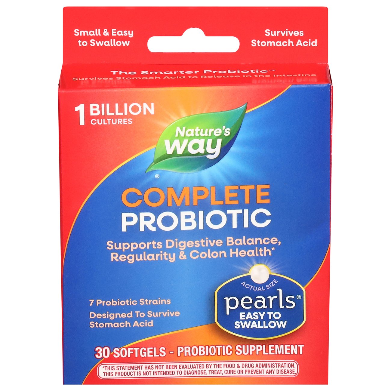 Nature's Way Complete Probiotic Supplement Softgels - Shop Diet ...