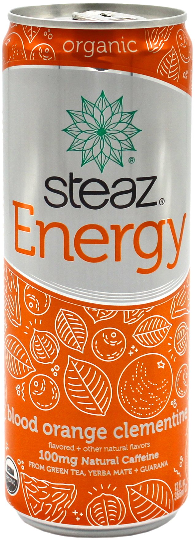Steaz Energy Drink Orange Single Bottle, 12 oz | Central Market ...