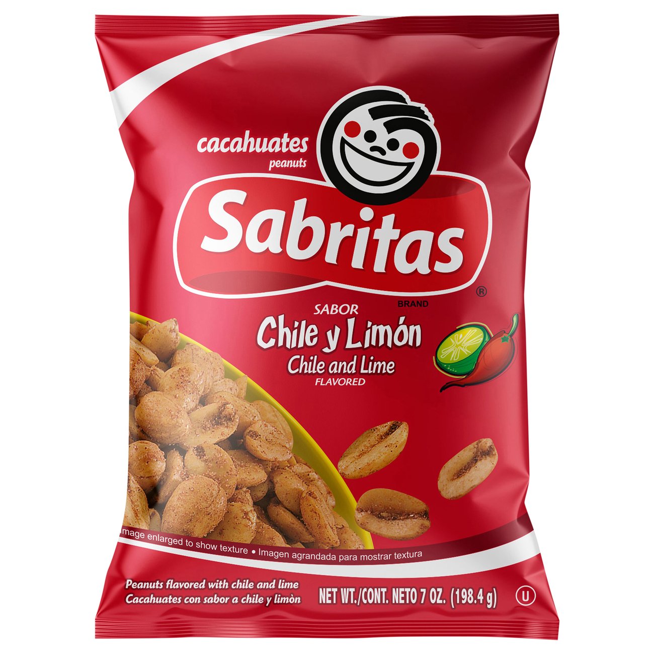 Sabritas Chile & Limon Peanuts - Shop Snacks & Candy at H-E-B