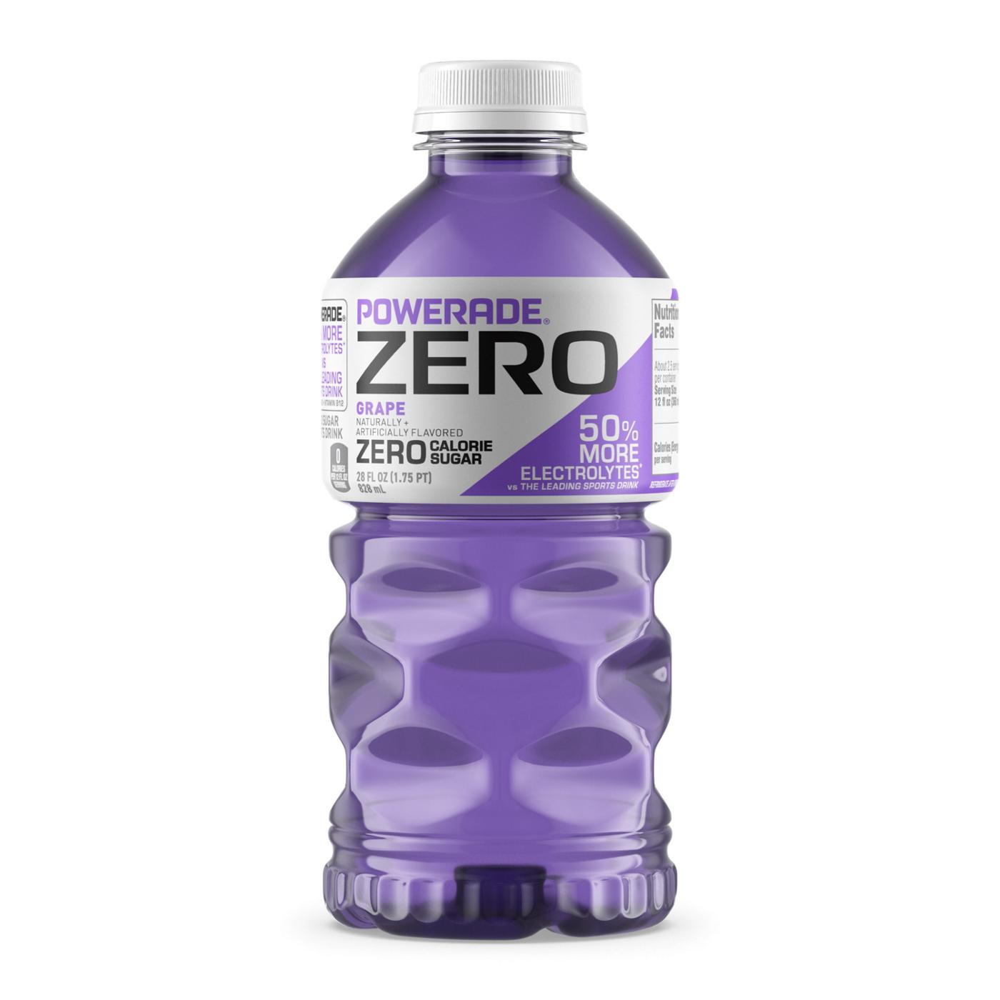 Powerade Zero Grape Sports Drink - Shop Sports & energy drinks at H-E-B