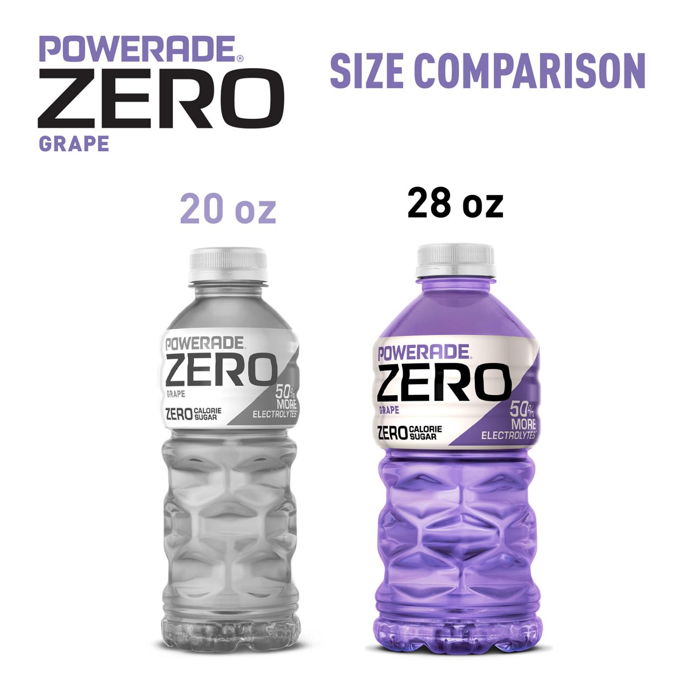 Powerade Zero Grape Sports Drink - Shop Sports & energy drinks at H-E-B