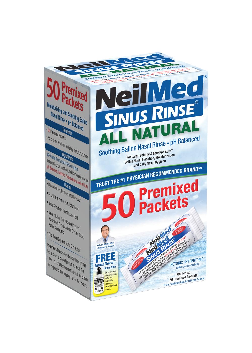 NeilMed Sinus Rinse Premixed Packets - Shop Sinus & allergy at H-E-B