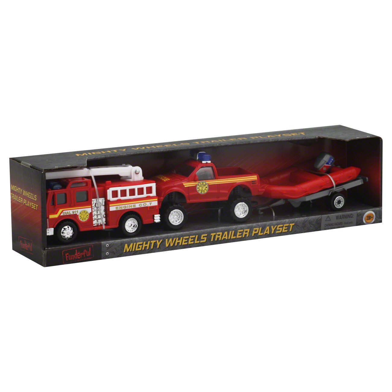Funderful Mighty Wheels Trailer Playset - Shop Toys at H-E-B