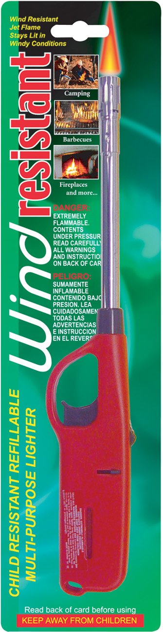 Easton Enterprises Wind Resistant Refillable Multi-Purpose Lighter ...