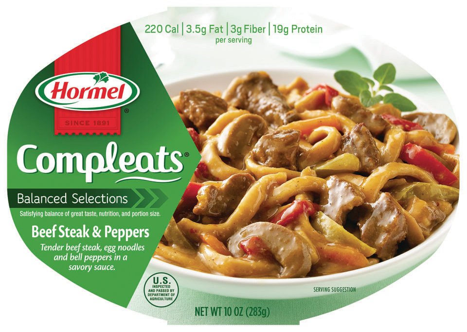 Hormel Compleats Beef Steak & Peppers - Shop Pantry meals at H-E-B