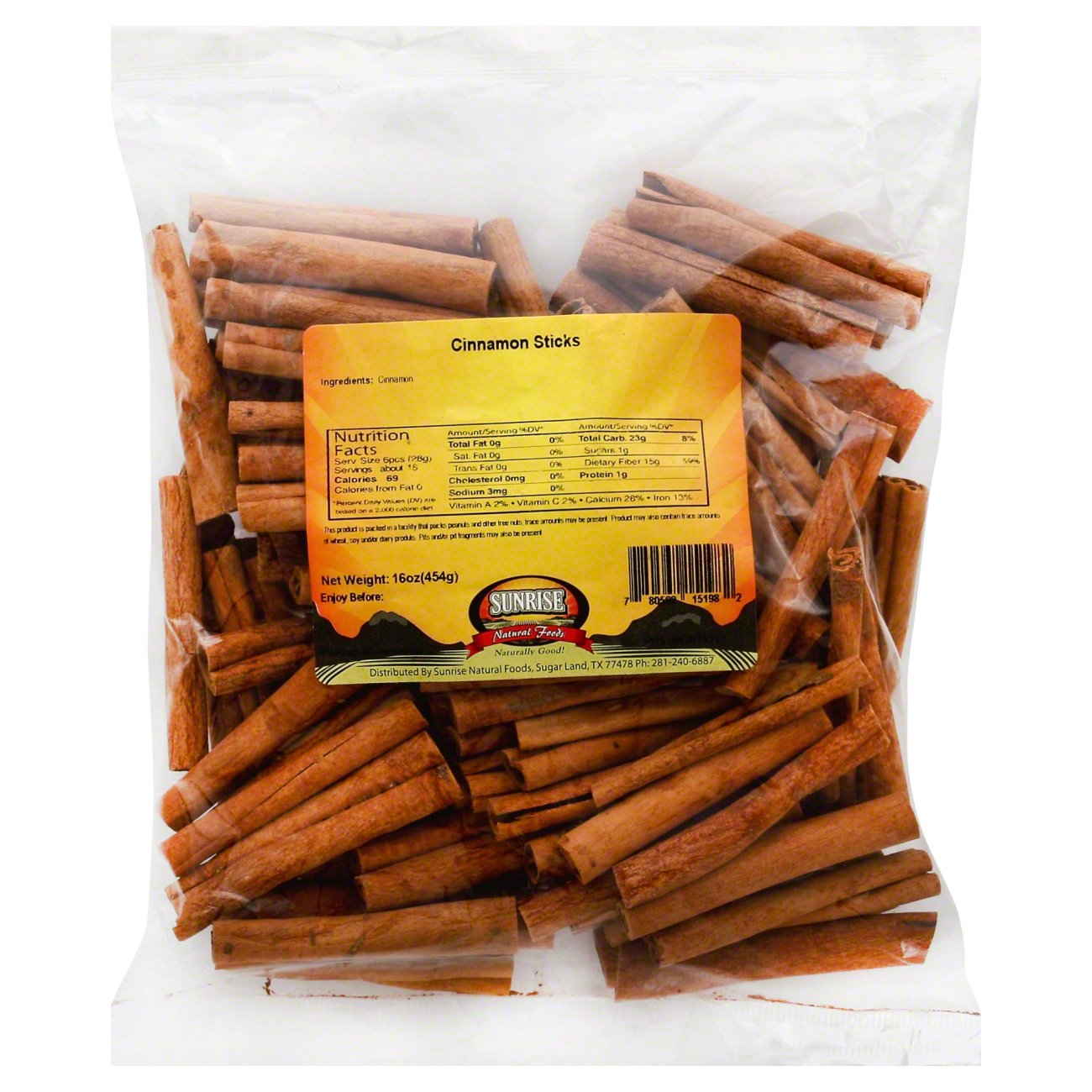 Sunrise Natural Foods Cinnamon Sticks - Shop Herbs & spices at H-E-B