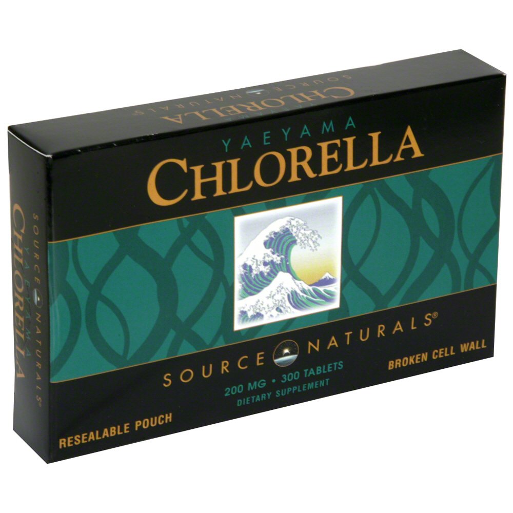 Source Naturals Source Naturals Yaeyama Chlorella 200 MG - Shop Herbs ...