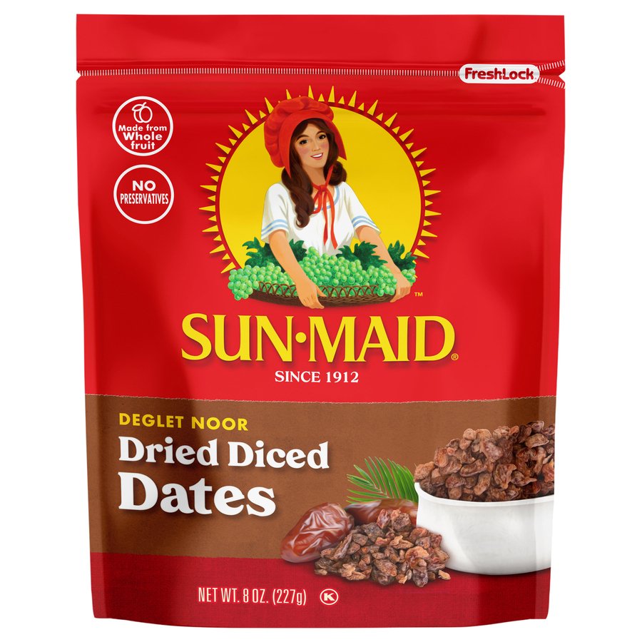 Sun-Maid Deglet Noor Dried Diced Dates, 8 oz | Central Market - Really ...